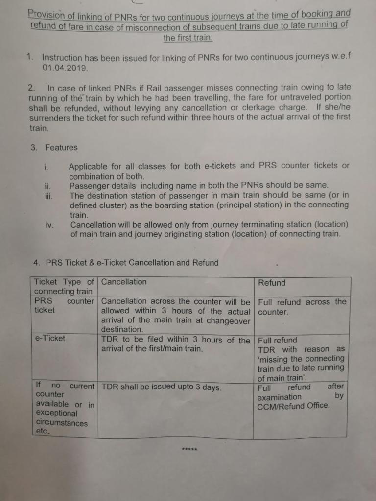 Railways announce streamlined system of PNR for passengers