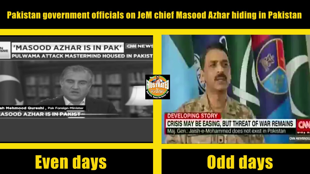 Pakistan government officials on JeM chief Masood Azhar hiding in ...