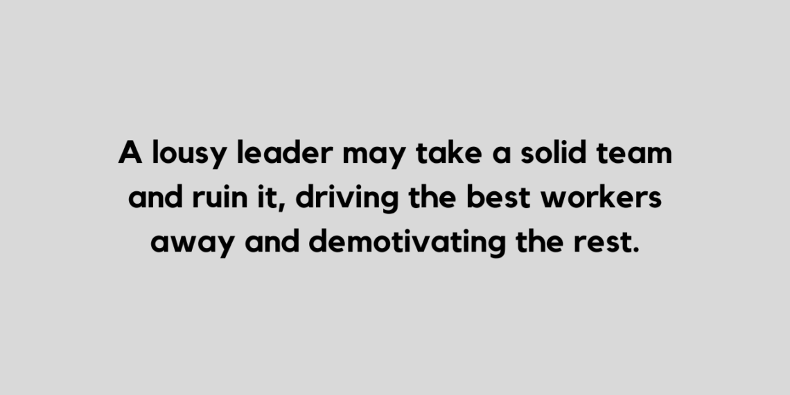 25 Powerful Bad Leadership Quotes To Improve You - Tfipost.com
