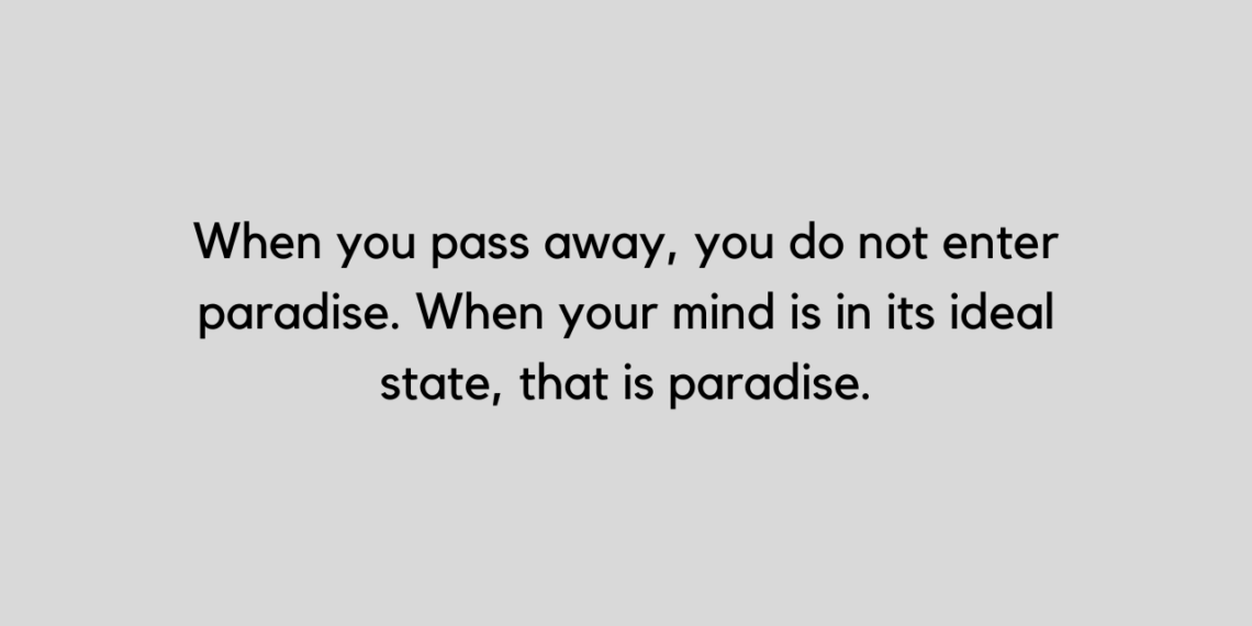 43 Selected Paradise Quotes: to feel the paradise - Tfipost.com