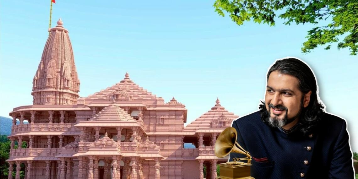 Ricky Kej visits Ram Mandir