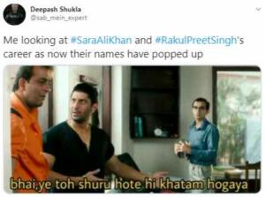 6 Best Rakul Preet Singh Meme photos collection - Tfipost.com