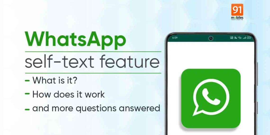 Message Yourself WhatsApp Feature: What is the feature and how to use?