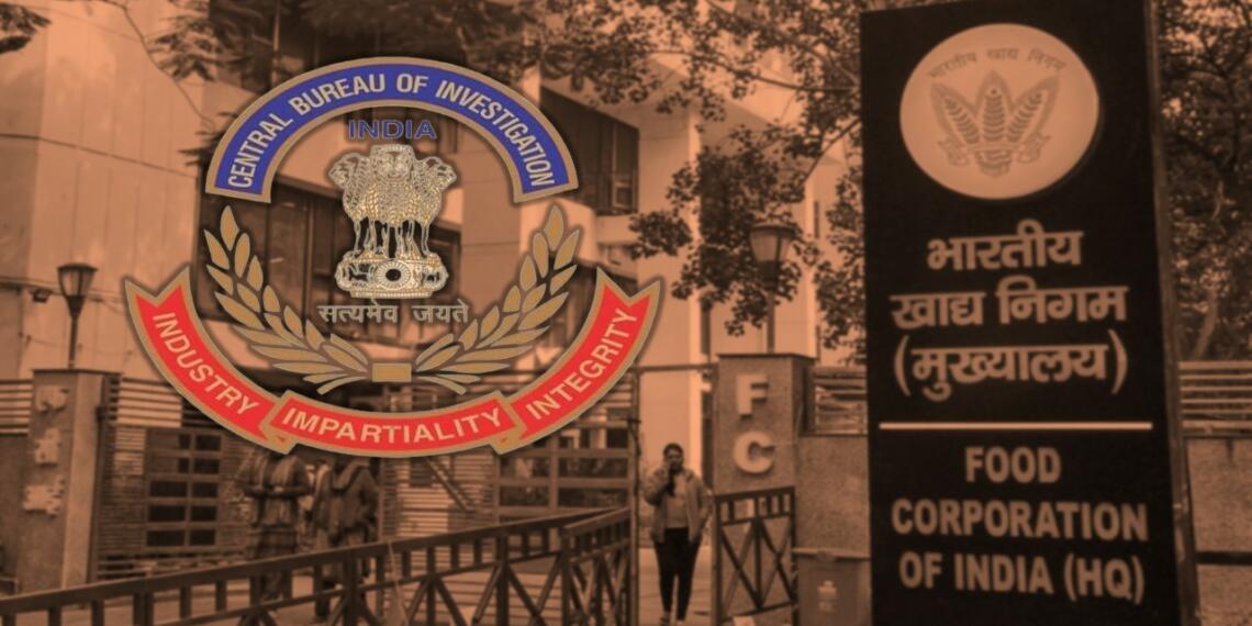 Operation to investigate corruption at Food Corporation of India