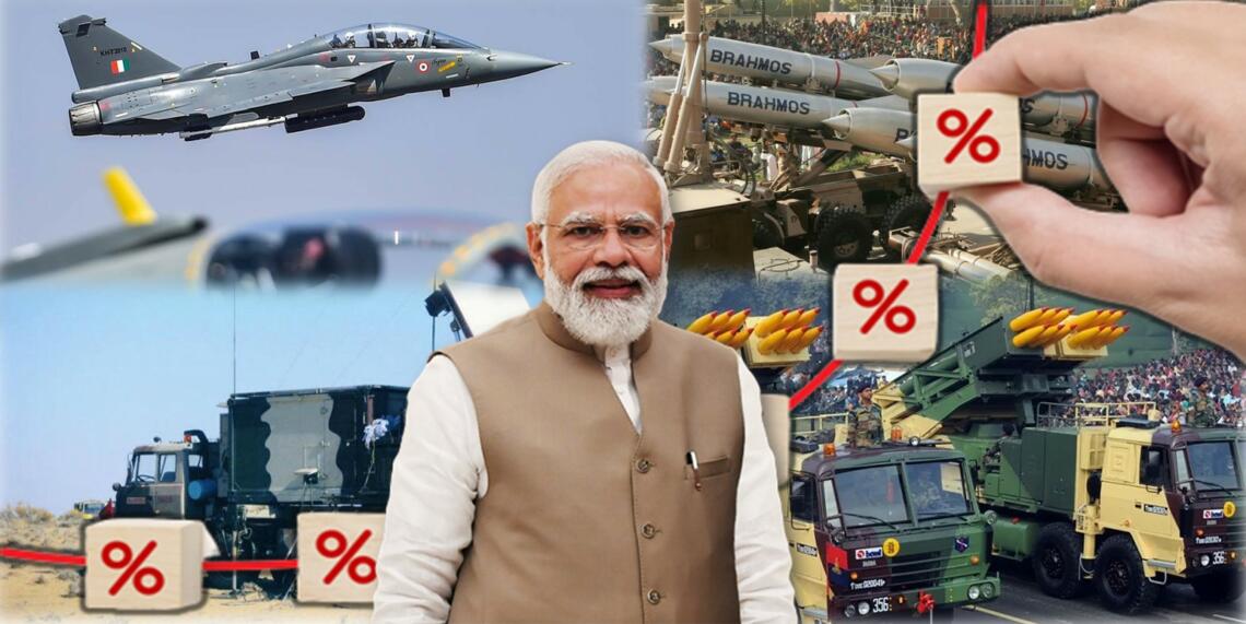 PM Modi aims for threefold increase in defence exports of India