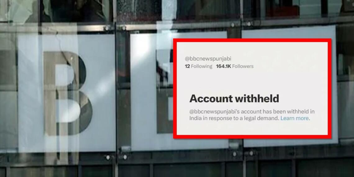 Twitter Account Withheld: Modi Govt destroys BBC Punjabi