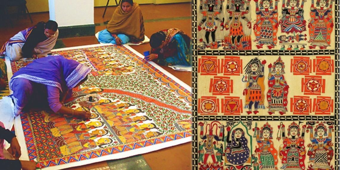 Madhubani Painting - Tapestry of History, Mythology, and Culture