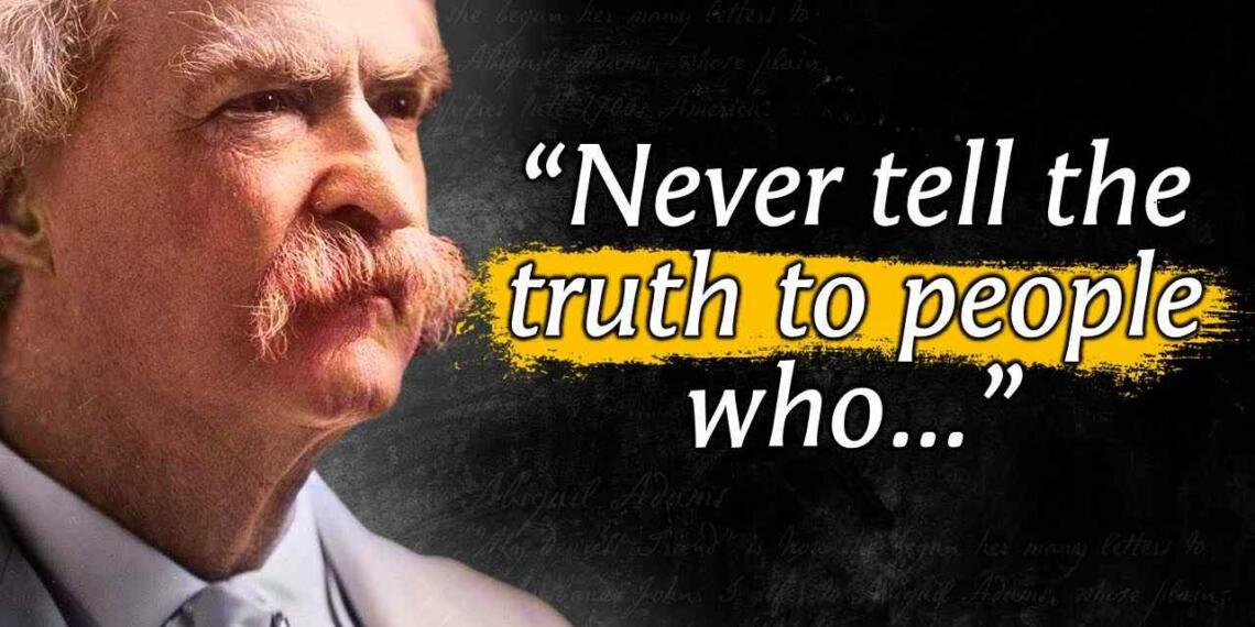 40 Mark Twain Funny Quotes: Mark Twain's Wit Unleashed