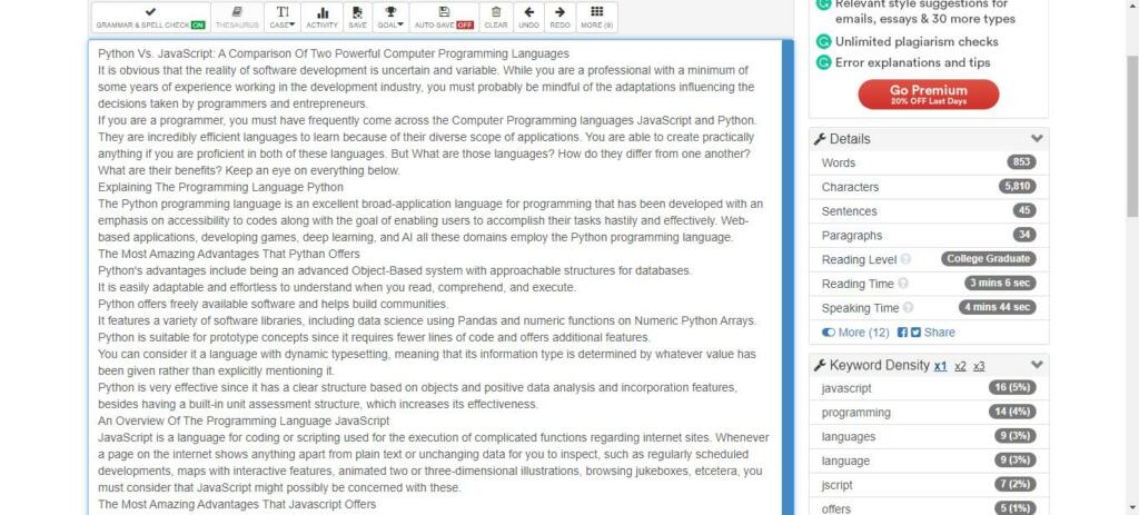 Python Vs Javascript A Comparison Of Two Powerful Computer Programming Languages