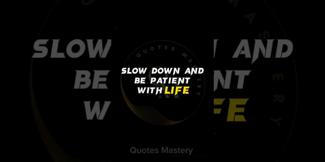 50 Slow Down Quotes and Captions: Pondering Life's Pace