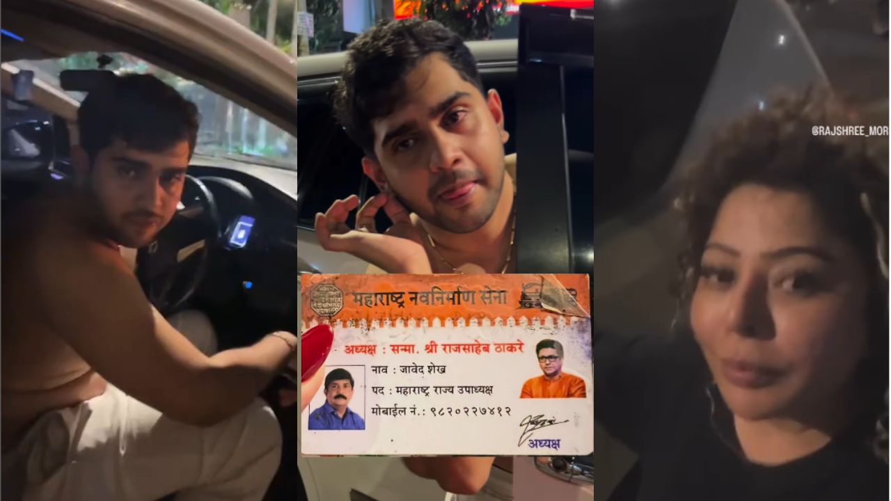 MNS Leader’s Son Rahil Shaikh Rams Into Marathi Woman’s Car